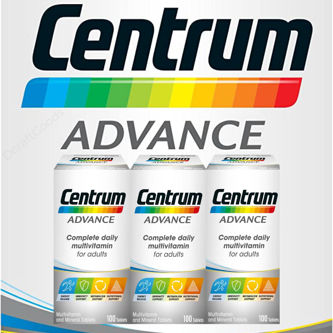 Centrum Advance Daily Multivitamin and Mineral Vitamin 300 Tablets – DOOSH